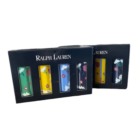 Ralph Lauren Home | Dining | Vintage Ralph Lauren Floral Picnic 3oz Set ...